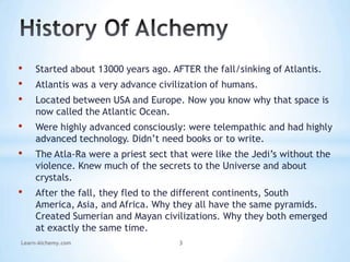 Learn Alchemy | PPT