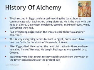 Learn Alchemy | PPT