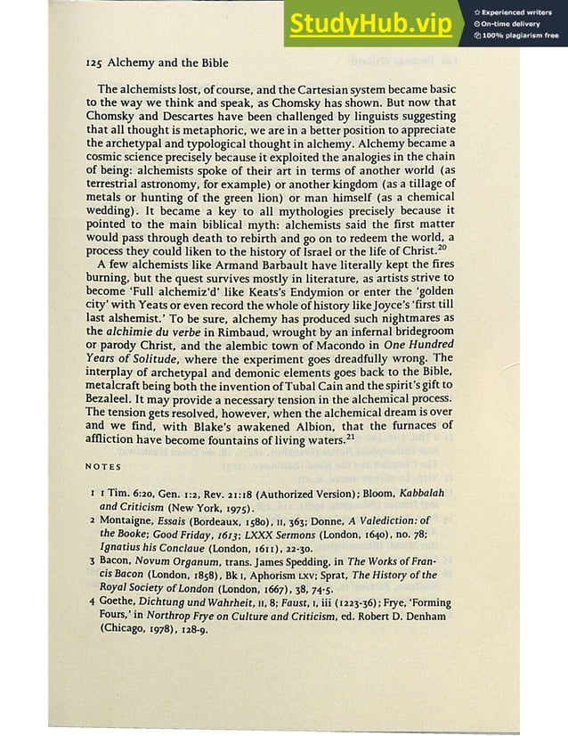 Alchemy And The Bible | PDF | Christianity | Religion & Spirituality