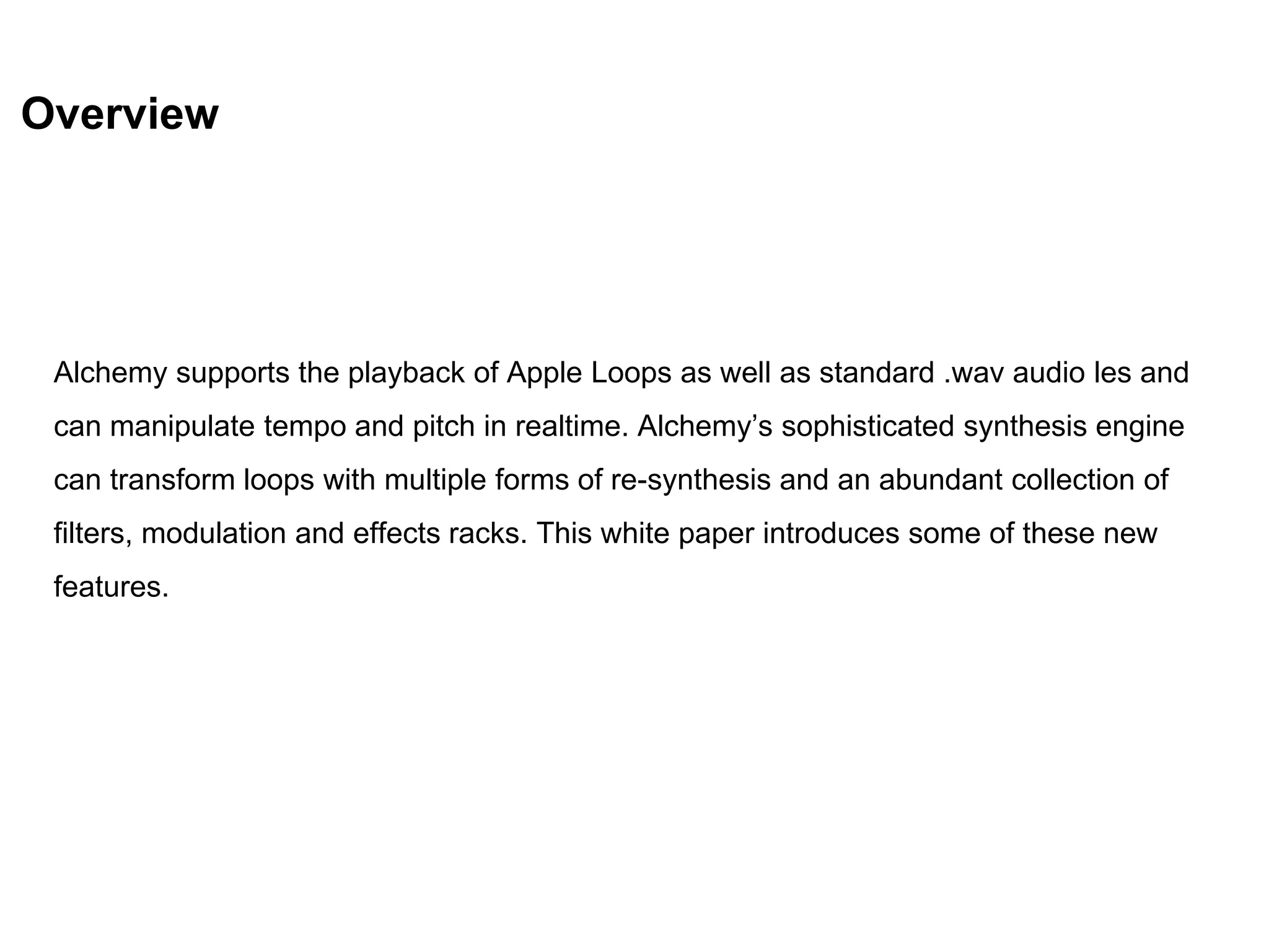 Alchemy for Creative Loop Manipulation | PPTX