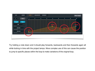 Alchemy for Creative Loop Manipulation | PPT