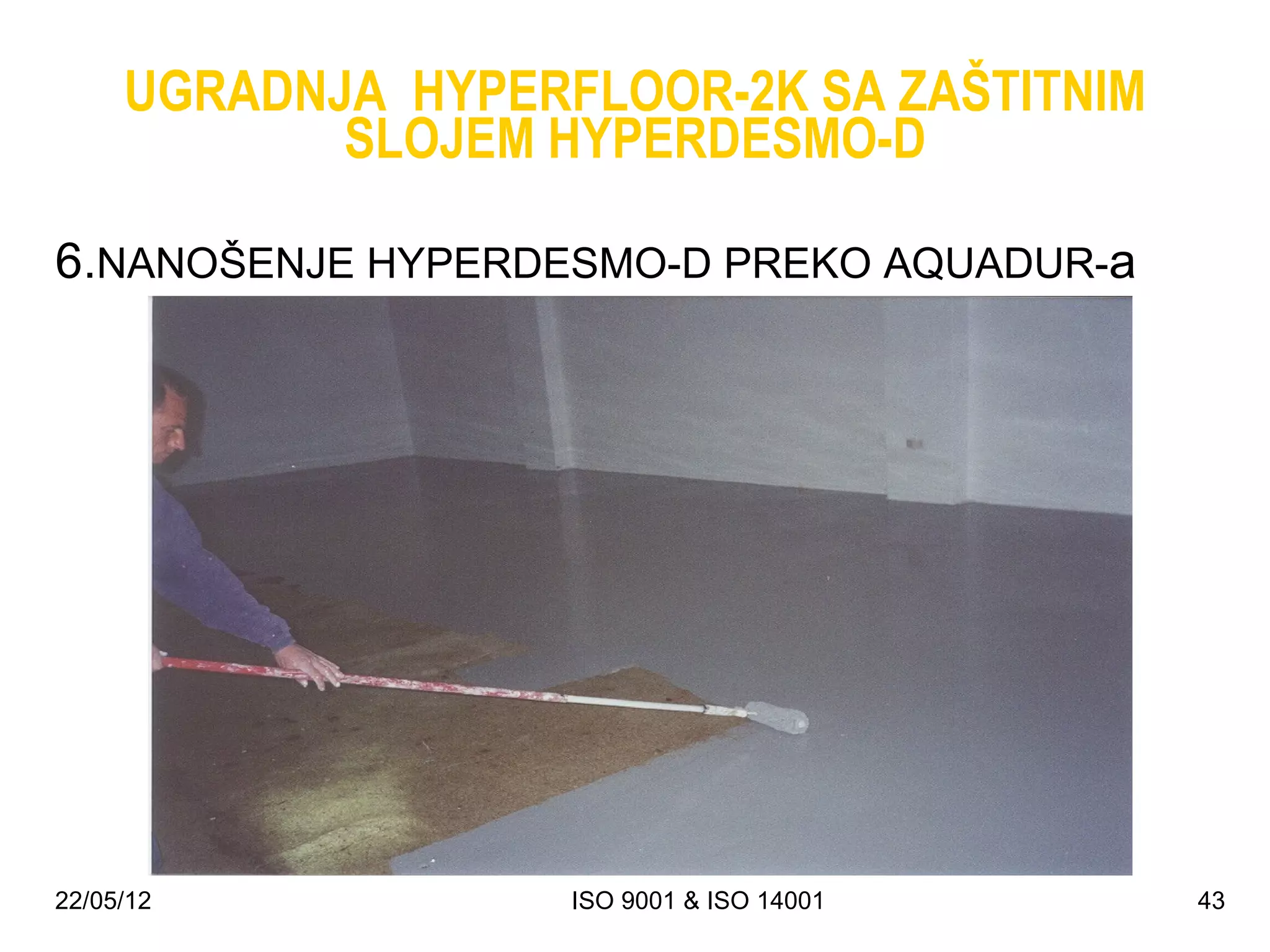 Alchimica hyperdesmo-poliuretanska tečna membrana | PPT