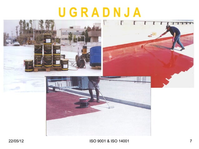 Alchimica hyperdesmo-poliuretanska tečna membrana | PPT