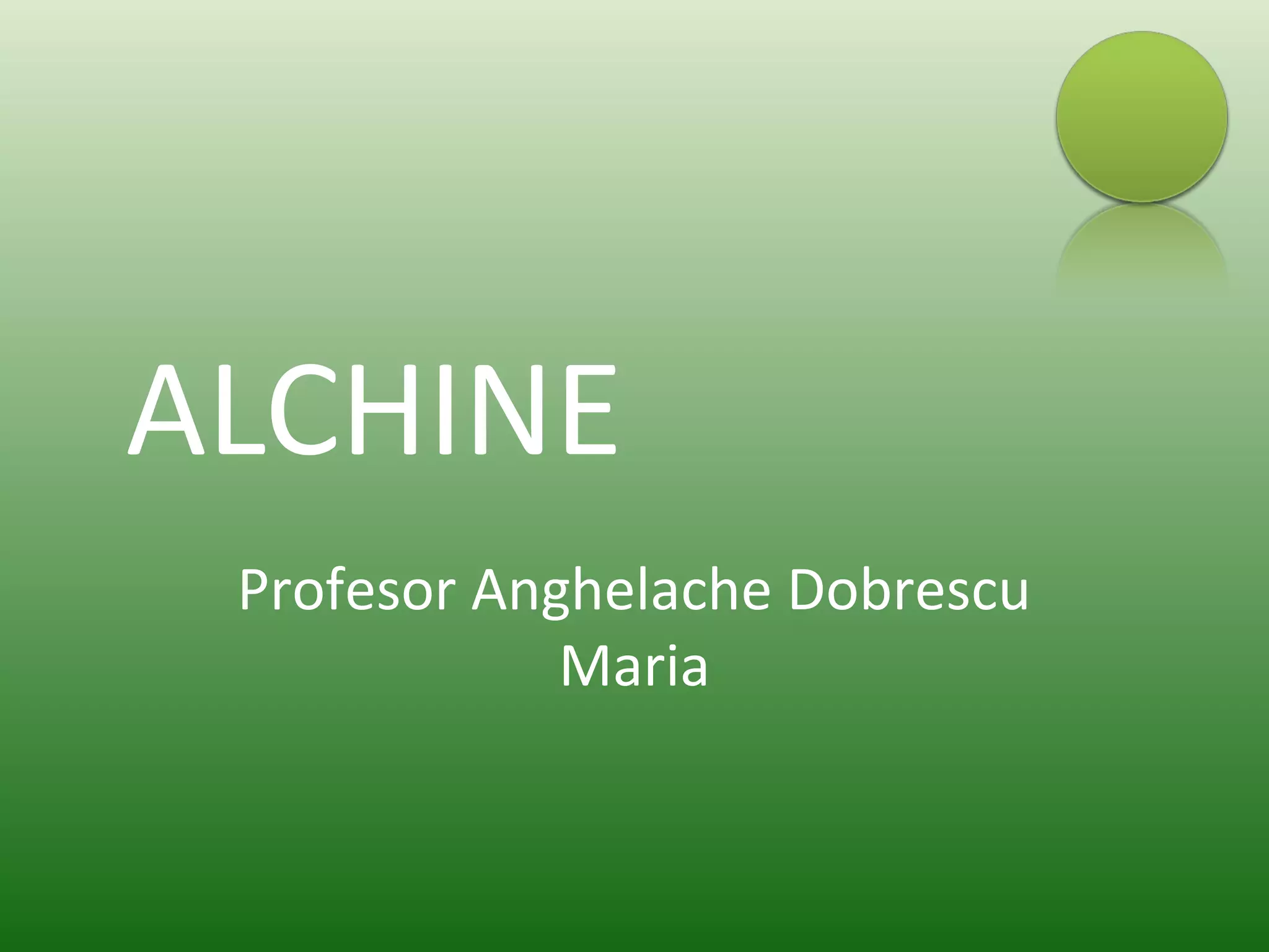 Alchine 97 2003 | PPT