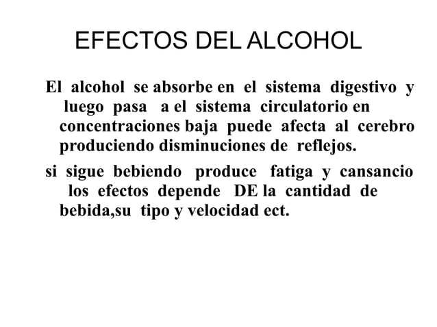 Alcohol | ODP