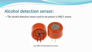 Alchol detection | PPTX