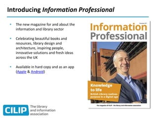 Introducing the new CILIP membership | PPT