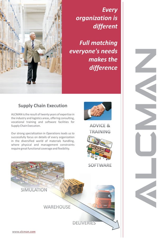 Alcman Company - Supply Chain Solutions | PDF | Computer Software and ...