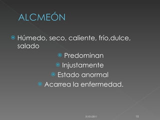 Alcmeón de Crotona | PPT