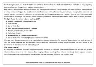 ALCOA & DOCUMENTATION SHORT NOTES---.pdf
