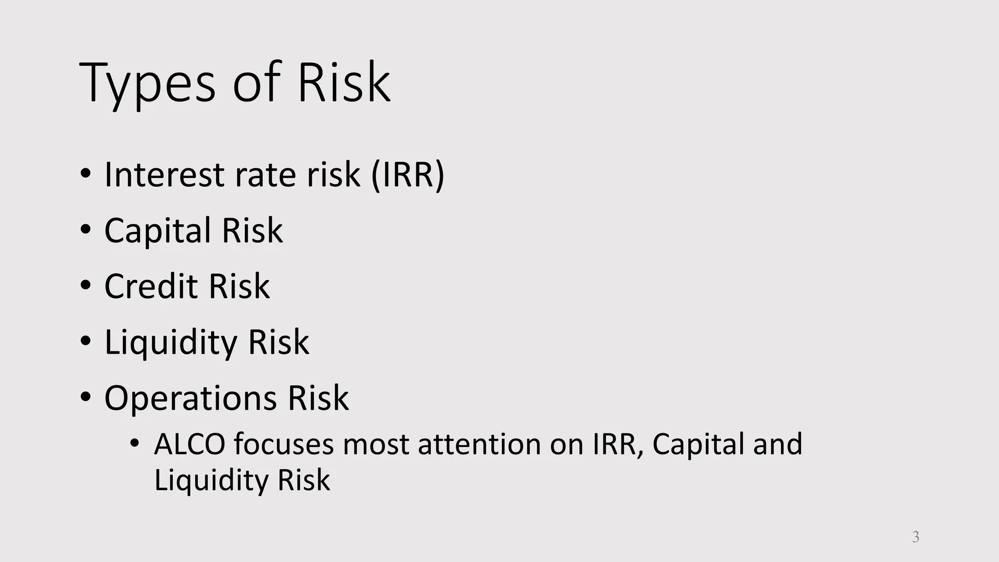 ALCO ALM Overview Training Powerpoint for CUs | PPT