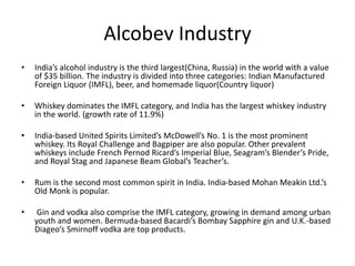 Alcobev Industry-Introduction | PPTX