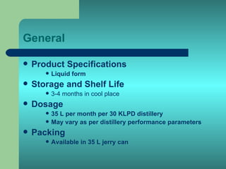 Increase Your Distillery's Alcohol Yields | PPT
