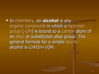 Alcohol | PPT