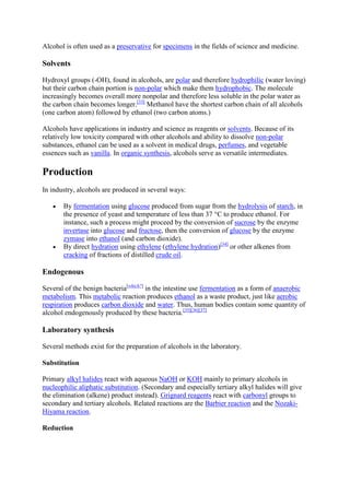 Alcohol | DOCX