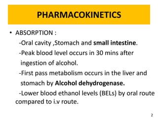 Alcohol | PPTX