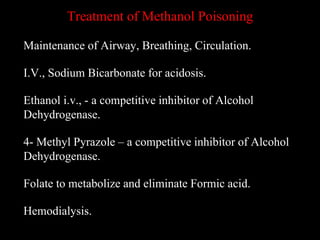 Alcohol, Metabolism & its Toxicity | PPTX