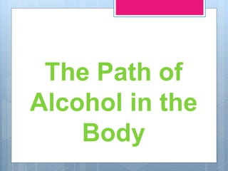 Alcohol | PPTX | Chemistry | Science
