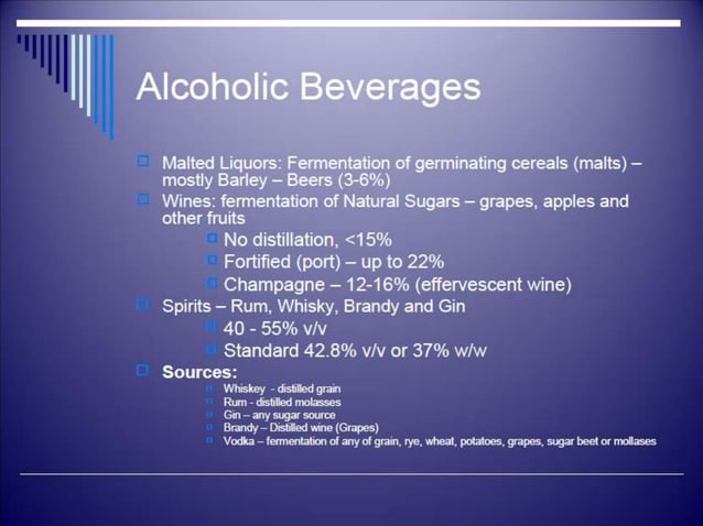 Alcohol - Pharmacology | PPTX | Biotech and Biomedical Industry ...