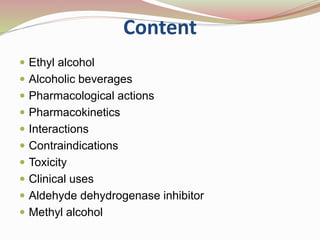 Alcohol | PPT