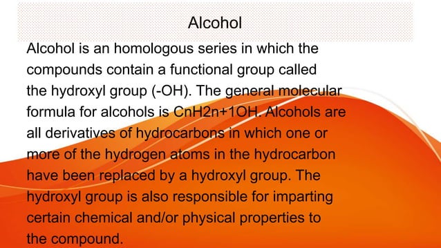 Alcohol | PPT