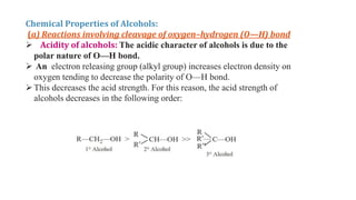 Alcohol class -12 | PPTX