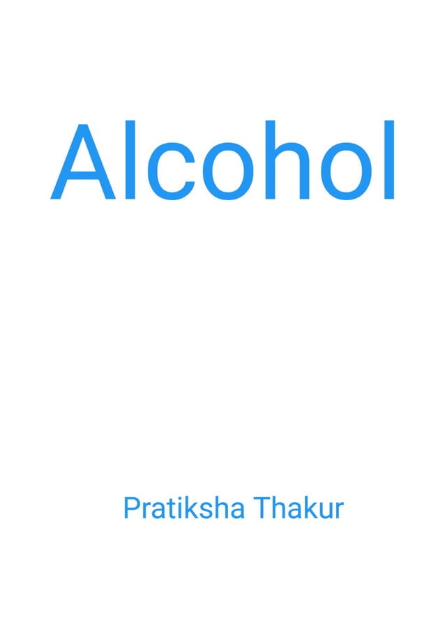 Alcohols | PDF