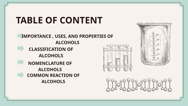 Nomenclature of Alcohols and its reactions | PPTX