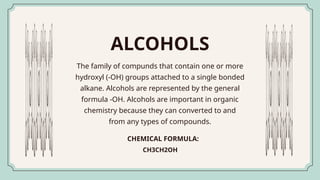 Nomenclature of Alcohols and its reactions | PPTX