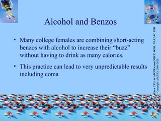 Drugs of Abuse: Benzodiazepines | PPT