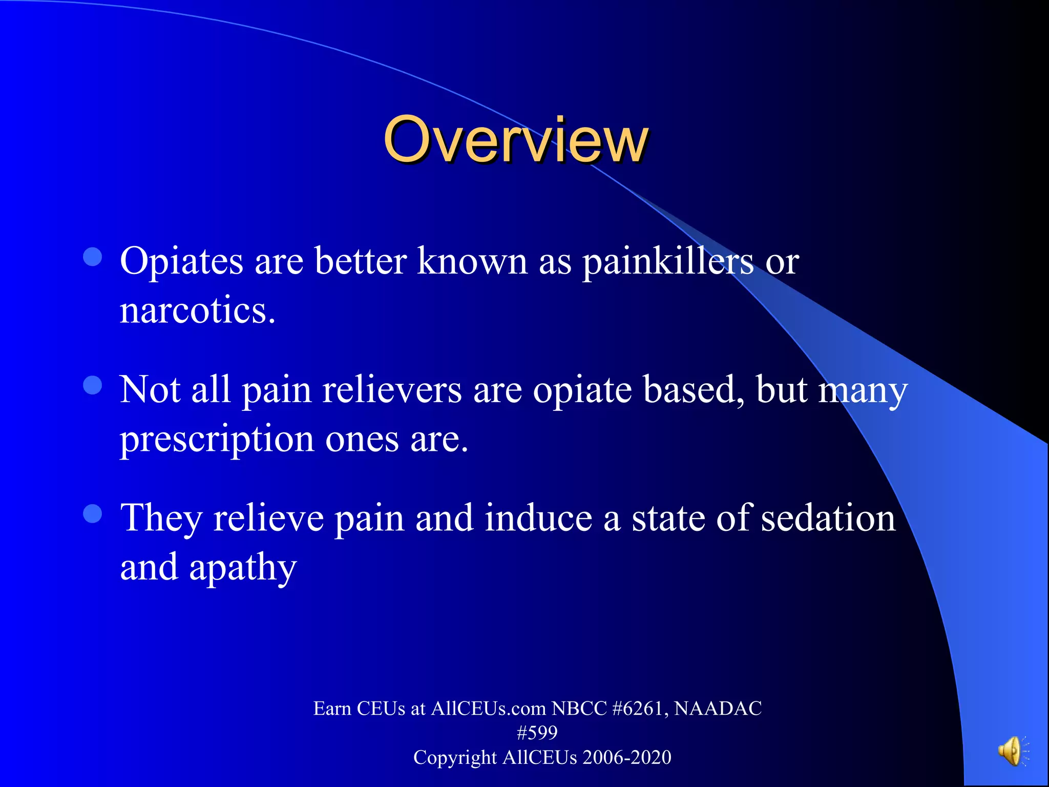 Drugs of Abuse: Opiates | PPT