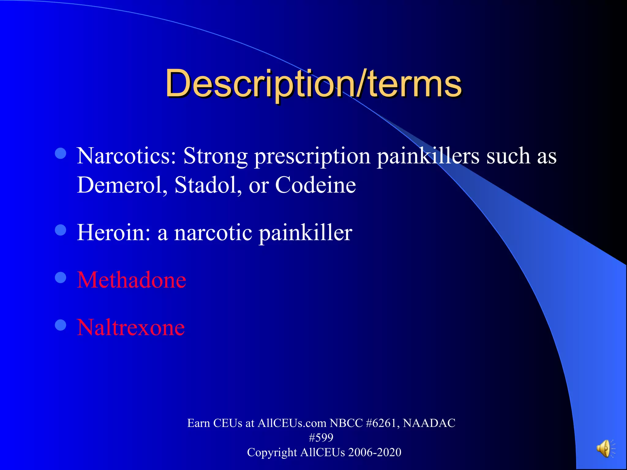 Drugs of Abuse: Opiates | PPT