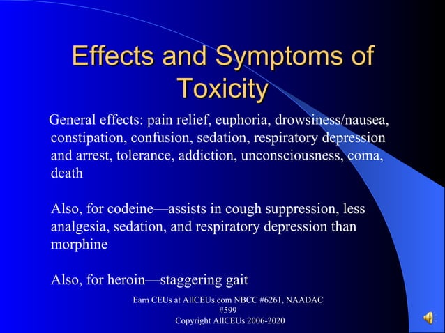 Drugs of Abuse: Opiates | PPT
