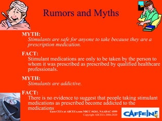Drugs of Abuse: Stimulants | PPT