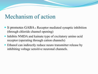 Alcohol & methyl alcohol | PPTX