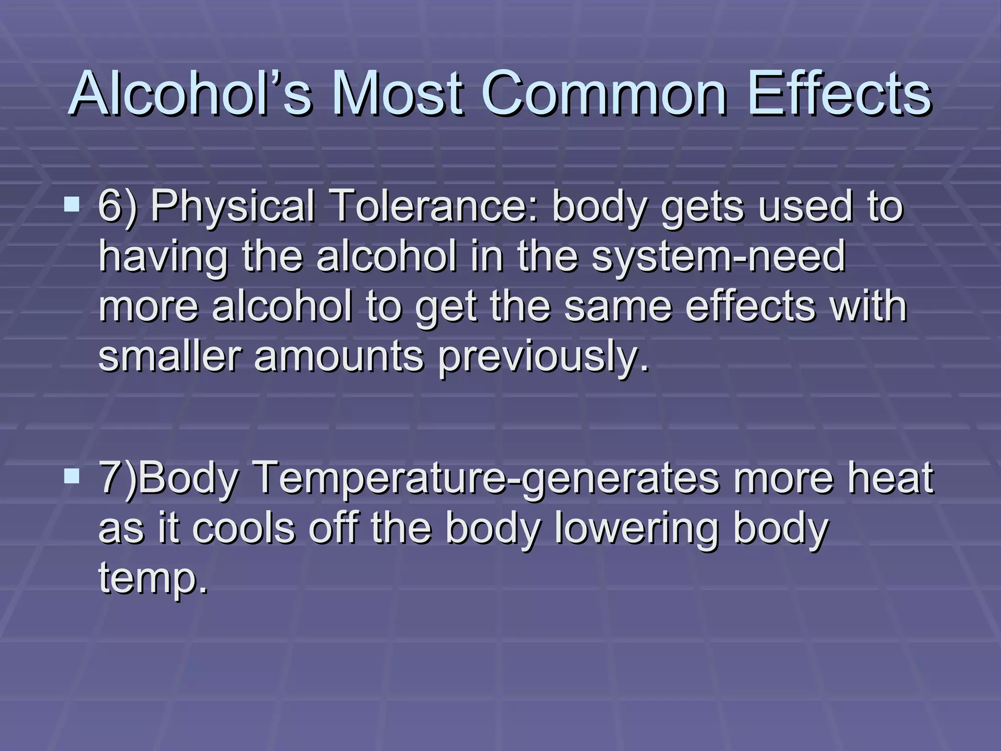 Alcohol Presentation | PPT