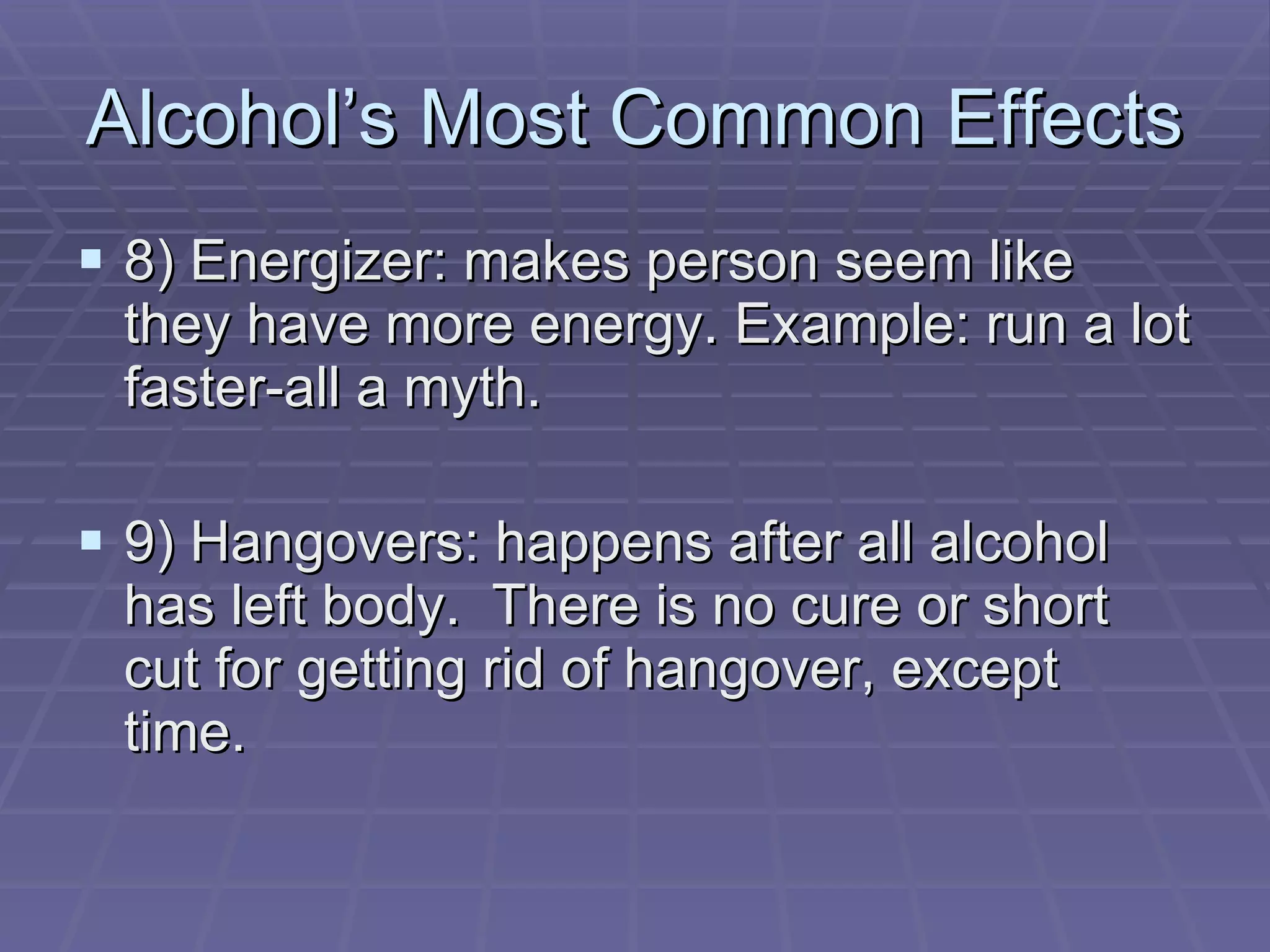 Alcohol Presentation | PPT