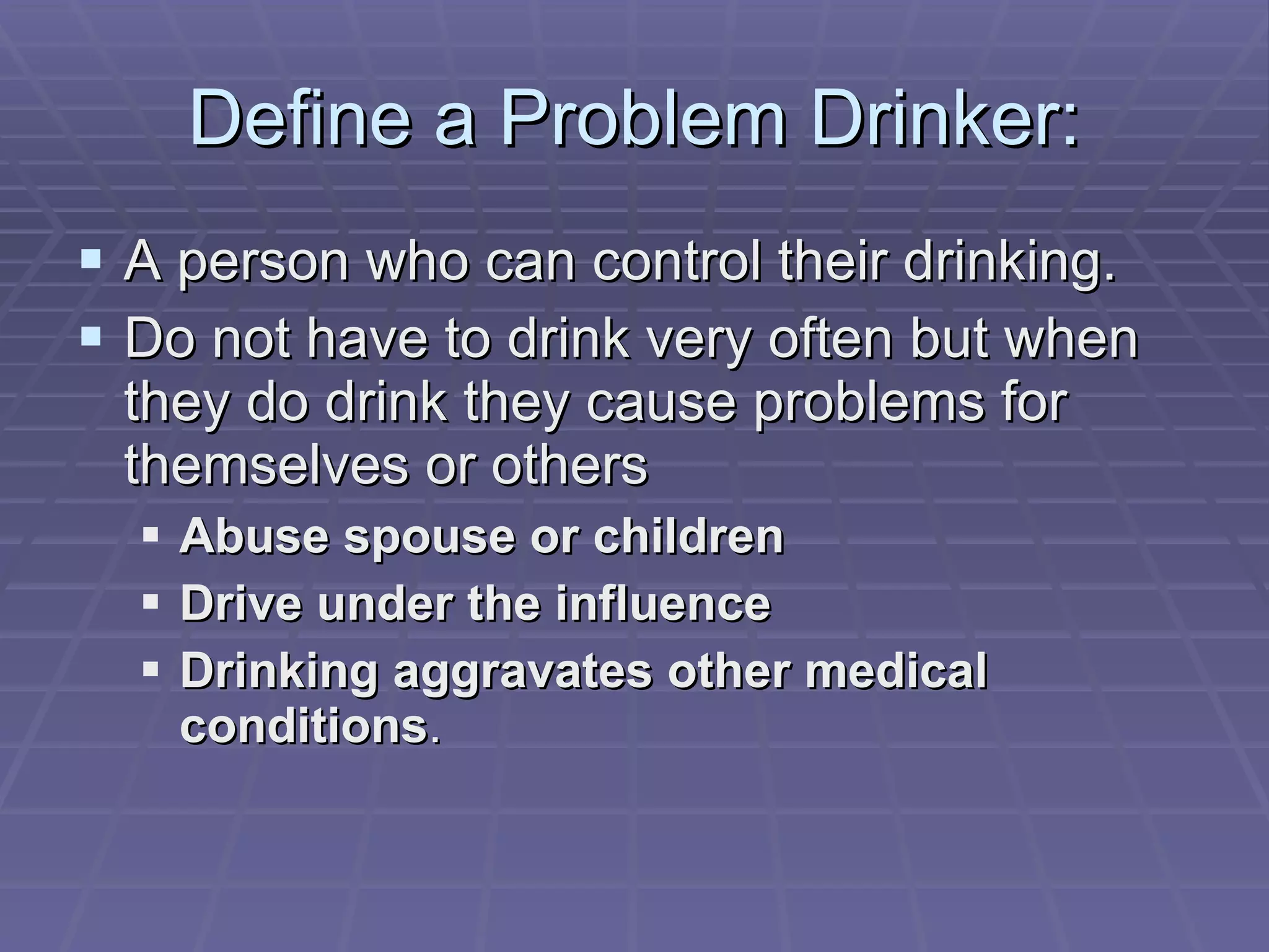 Alcohol Presentation | PPT
