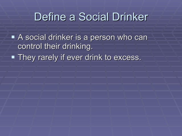 Alcohol Presentation | PPT