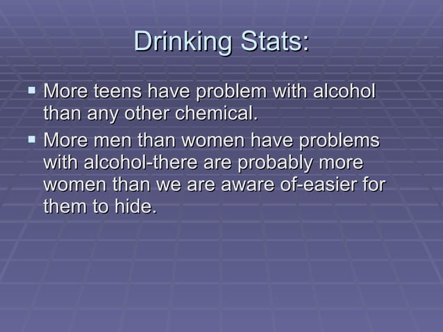 Alcohol Presentation | PPT