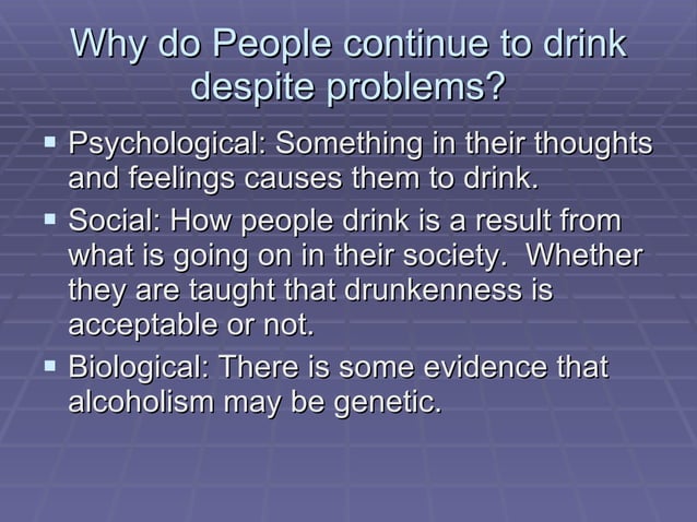 Alcohol Presentation | PPT
