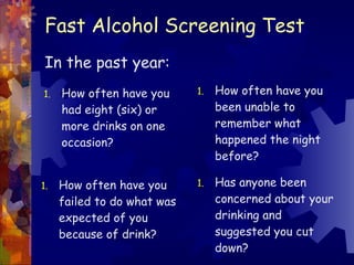 Alcohol 2011 | PPT