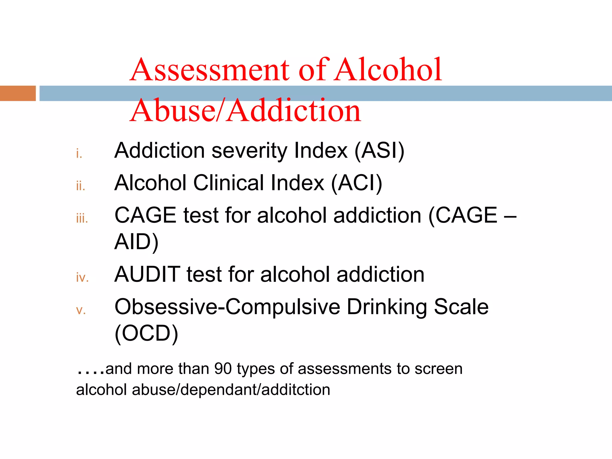 ALCOHOL ABUSE | PPTX