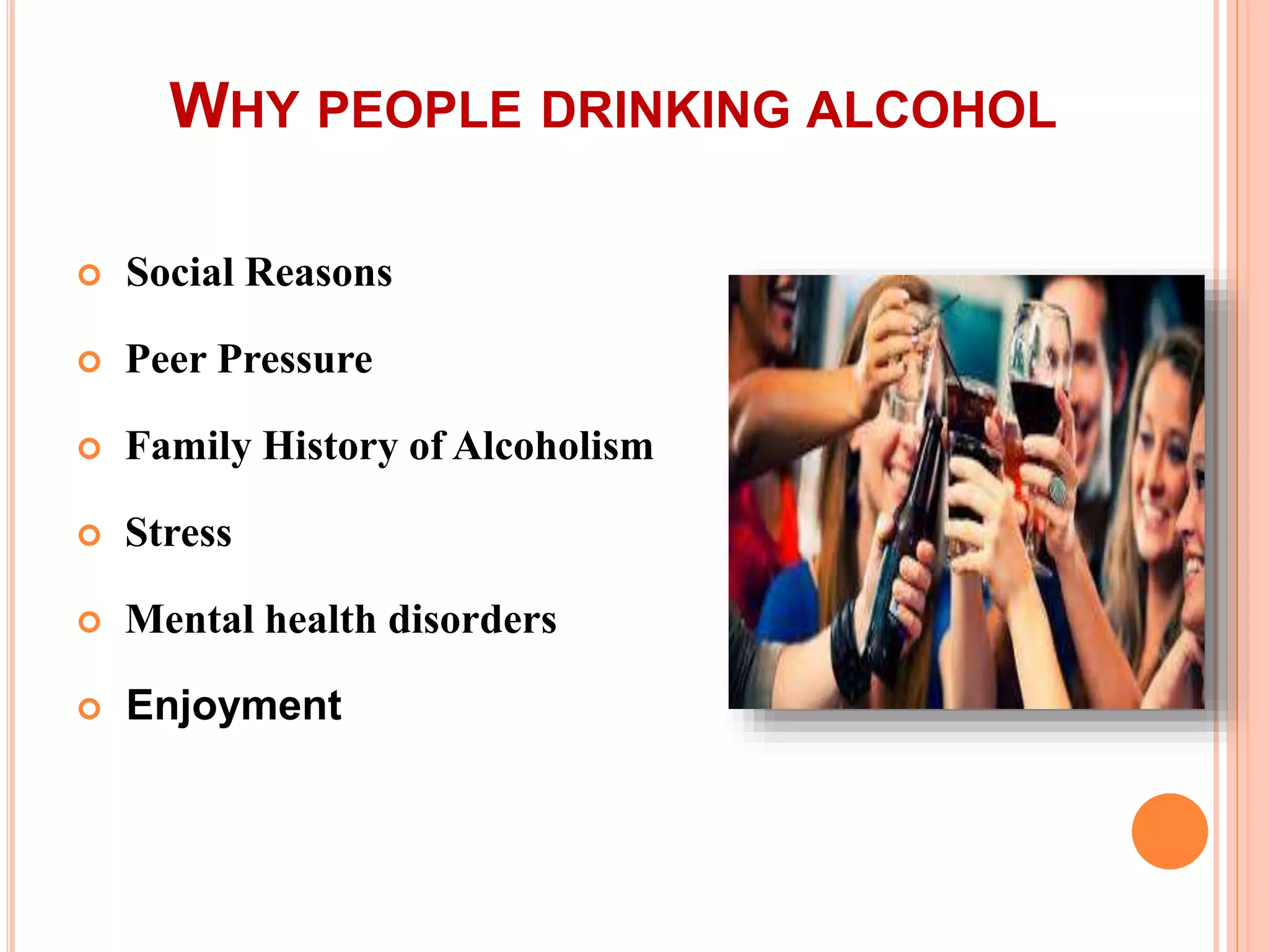Alcohol abuse in health promotion | PPTX