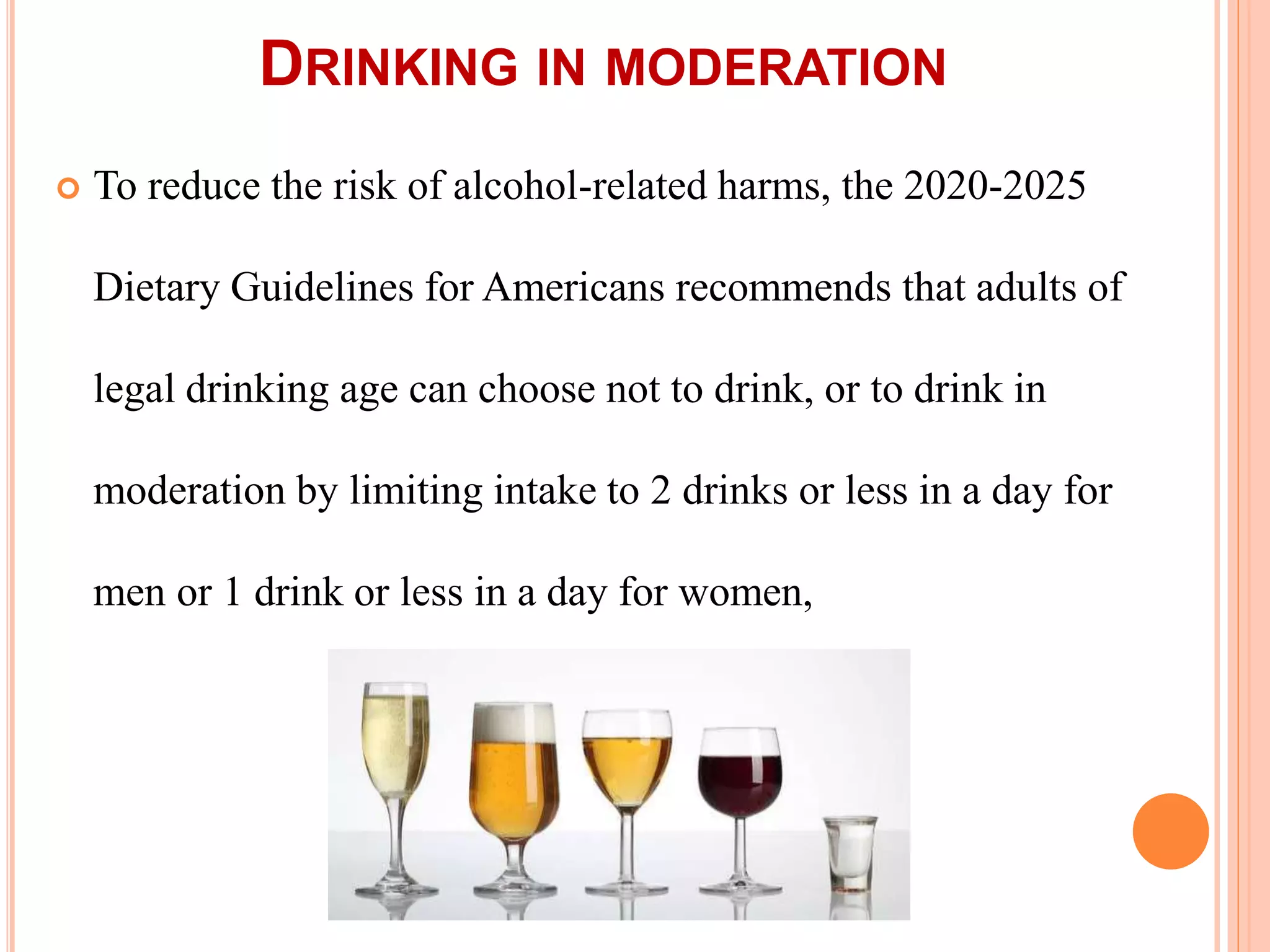 Alcohol abuse in health promotion | PPTX