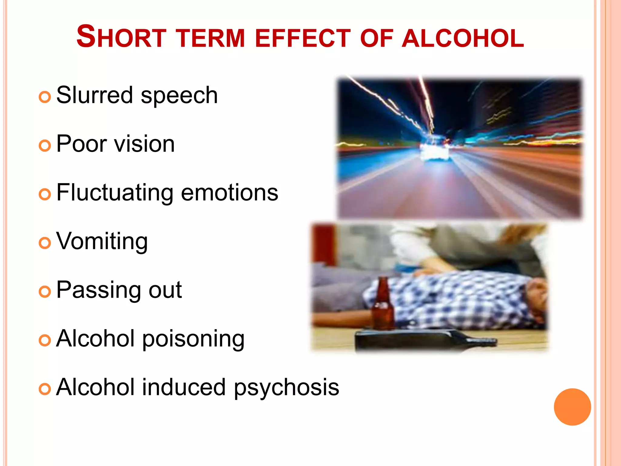 Alcohol abuse in health promotion | PPTX