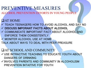 Alcohol addiction. | PPTX