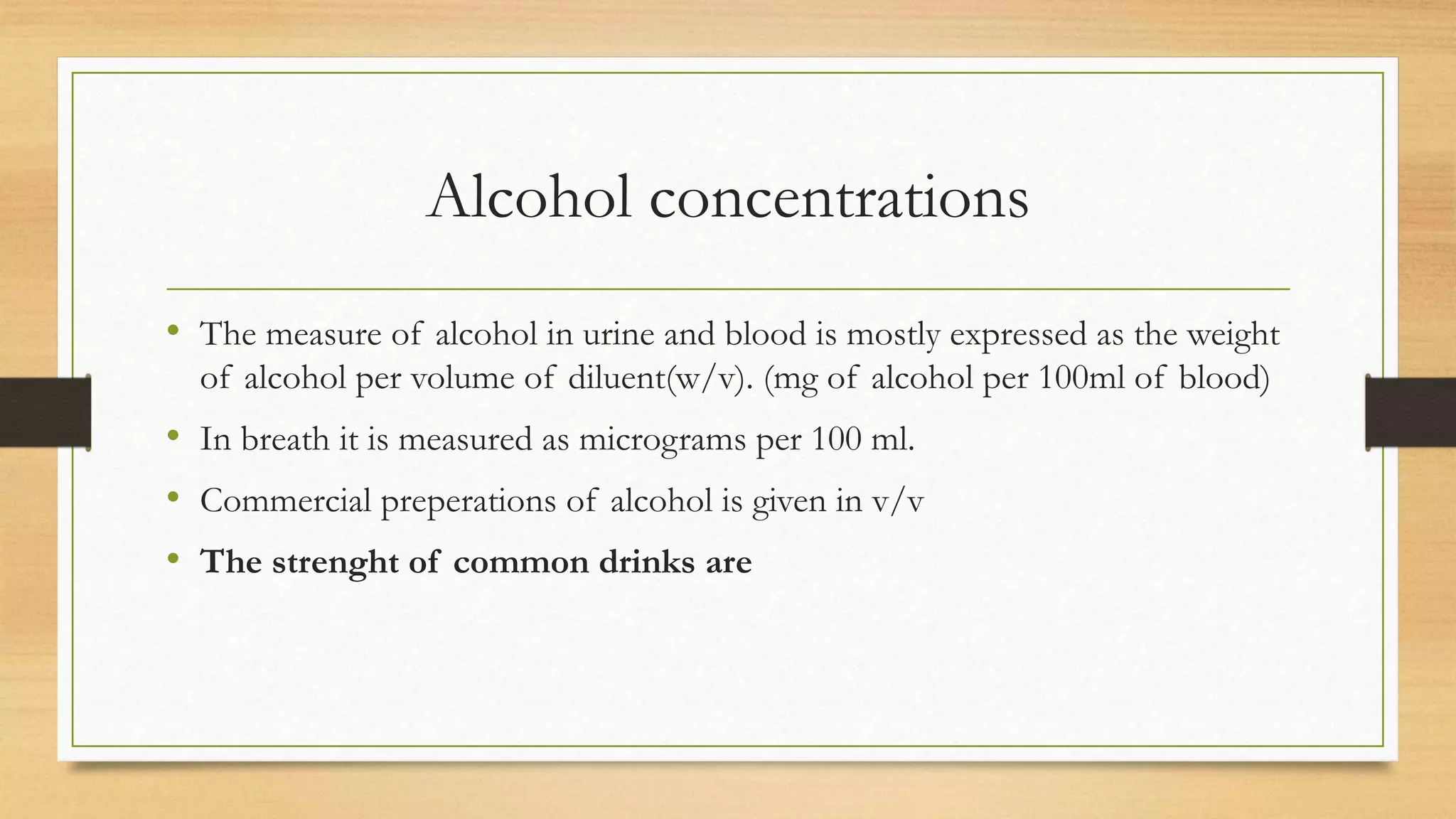 Alcohol and alcoholism | PPTX | Alcoholic Beverages | Food & Drink