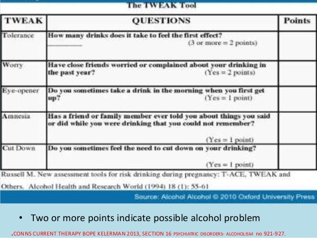 Alcohol and alcoholism