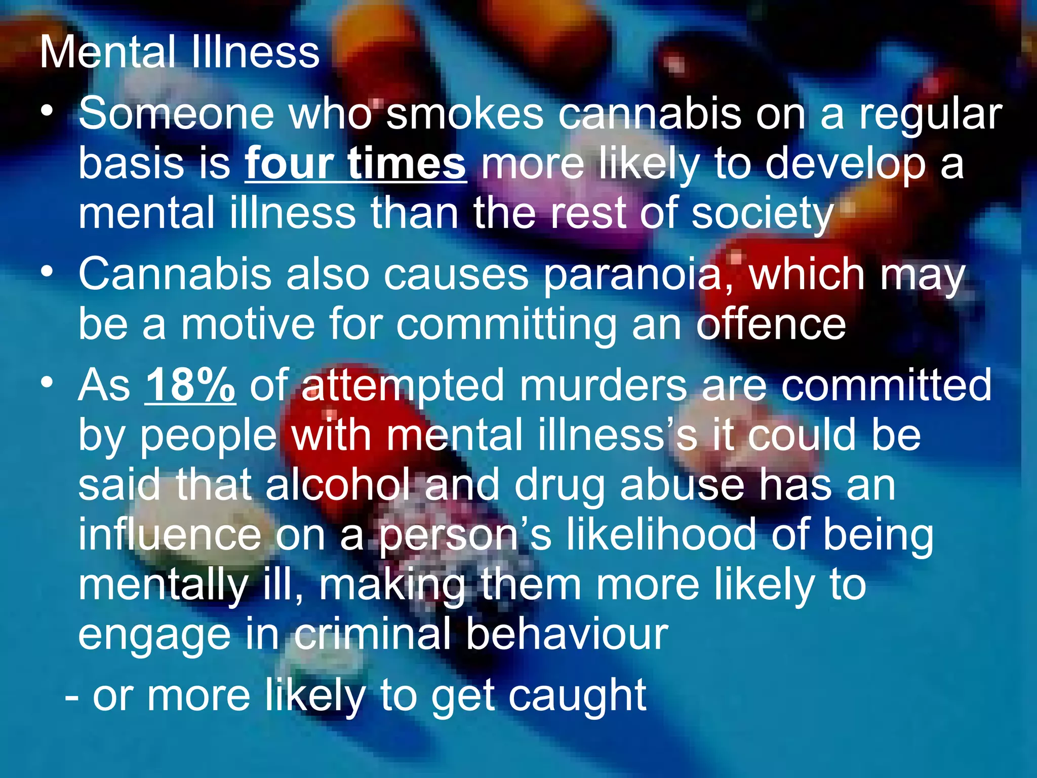 Alcohol and drugs in relation to crime | PPT